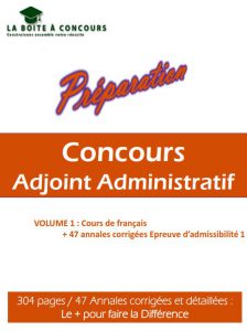 Livres de préparation aux différents concours d’Adjoint Administratif d’État - Concours Adjoint ...